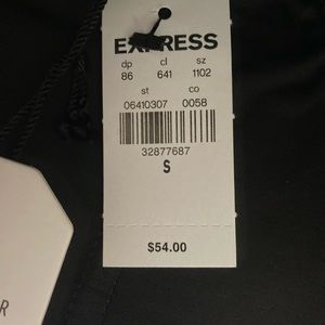 Express | Tops | Express Body Contour Croc Faux Leather Corset Cropped ...